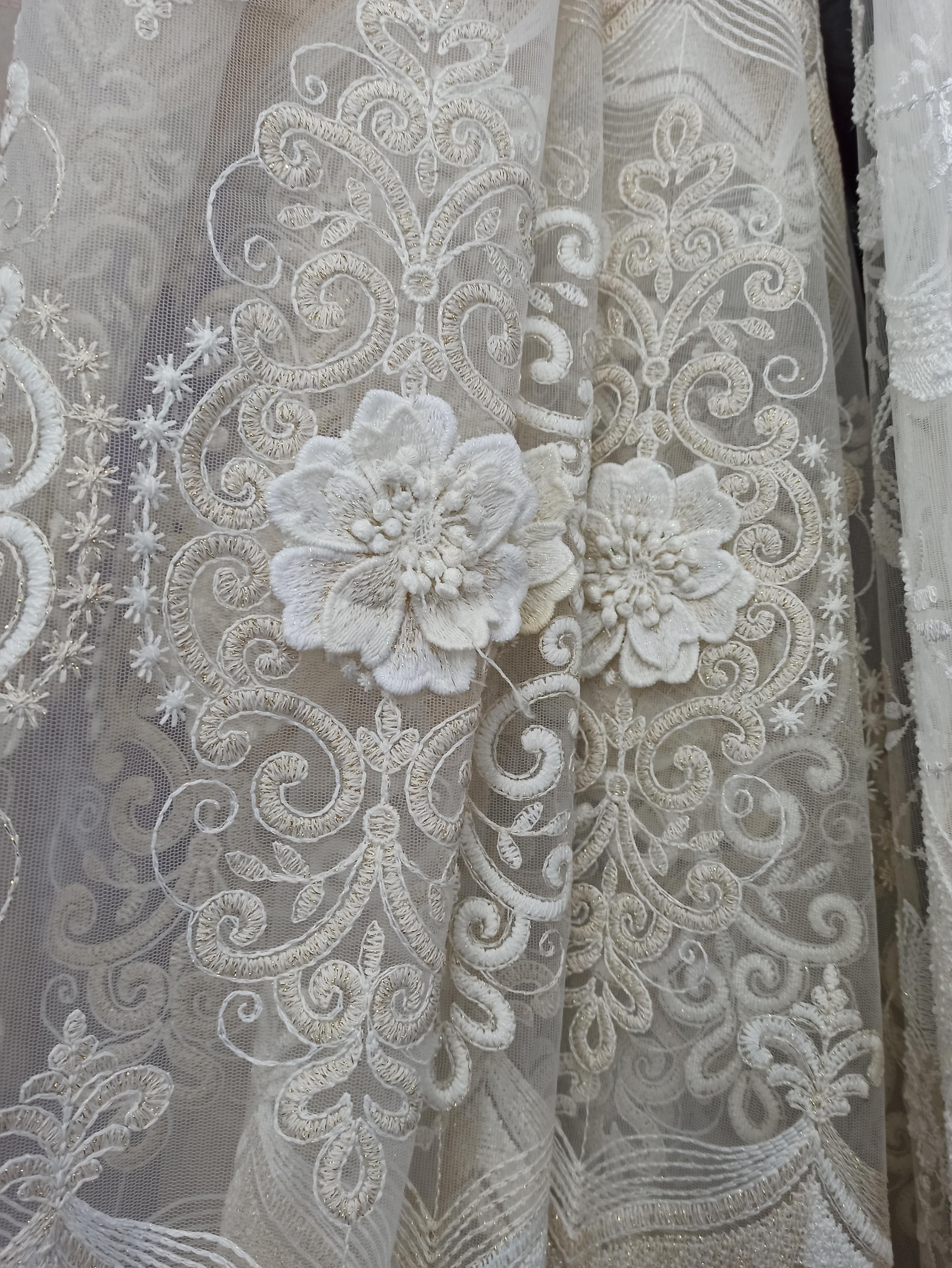 Элитная турецкая тюль - фатин тюль элитная